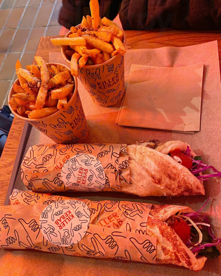 Killer Kebab aus Koebenhavn Speisekarte